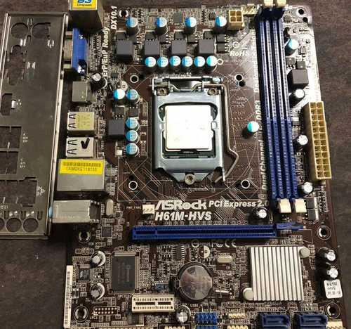 Материнская плата Asrock LGA 1155