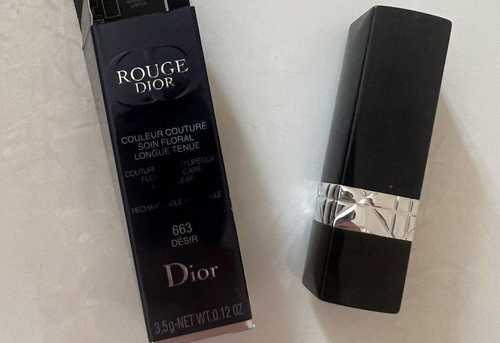 Помада Dior rouge 663 Desir оригинал