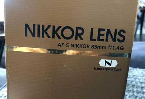Nikon nikkor lens af-s nikkor 85mm f/1.4G