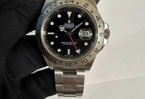 Часы Rolex Explorer 40mm Steel 16570-Black