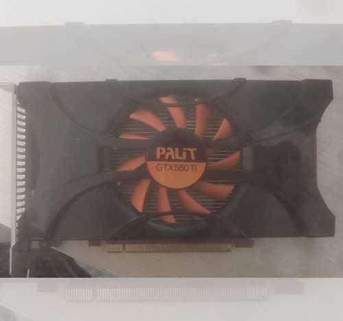 Видеокарта palit gtx 550 Ti