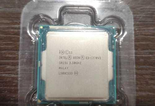 Процессор Xeon e3 1270v3 (i7 4770) socket 1150