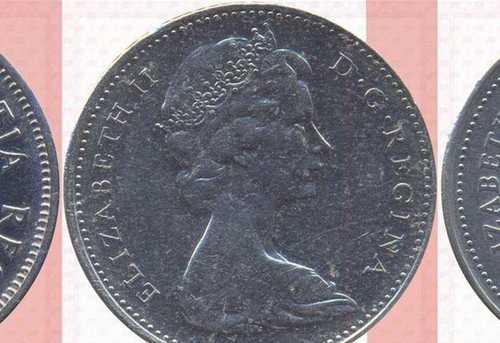 5 центов 1964, 1968, 1989 Канада