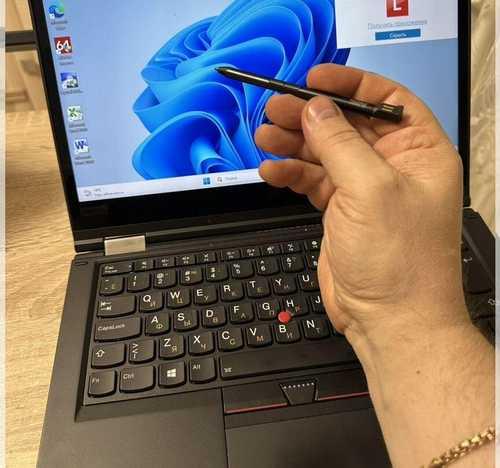 Трансформер ноутбук Lenovo Yoga x380, 8ч авт раб