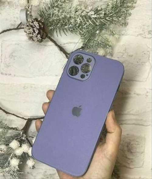 Чехол на айфон iPhone 12 Pro Max сине-серый