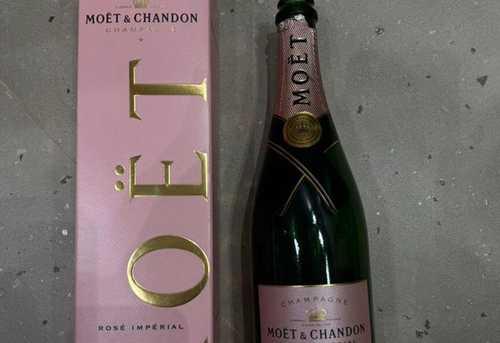 Бутылка и короб Moet & Chandon Rose (Моэт Шандон)