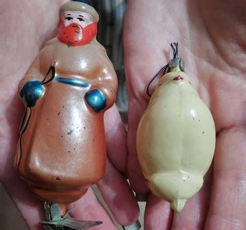 Елочные игрушки СССР
