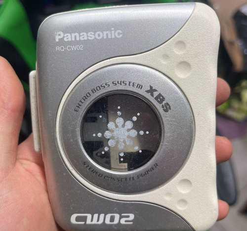 Кассетный плеер panasonic rq cw02