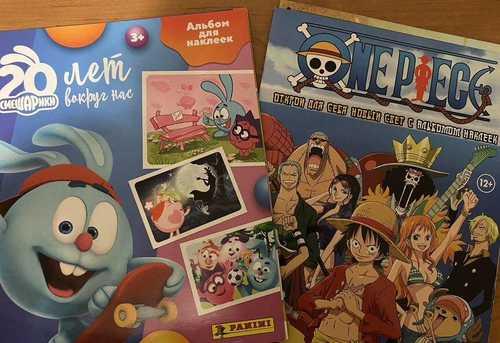 Наклейки panini смешарики, one piece