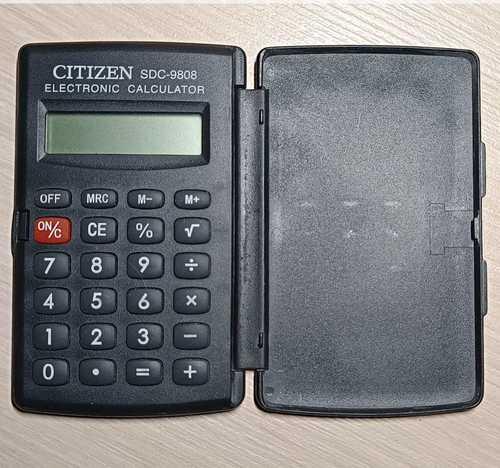 Калькулятор карманный Citizen SDC-9808