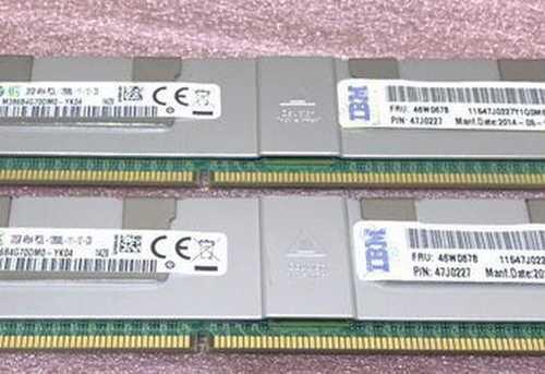 DDR3 L 32 GB 1600 MHz samsung ECC REG Серверная