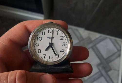 Будильник часы СССР ракета