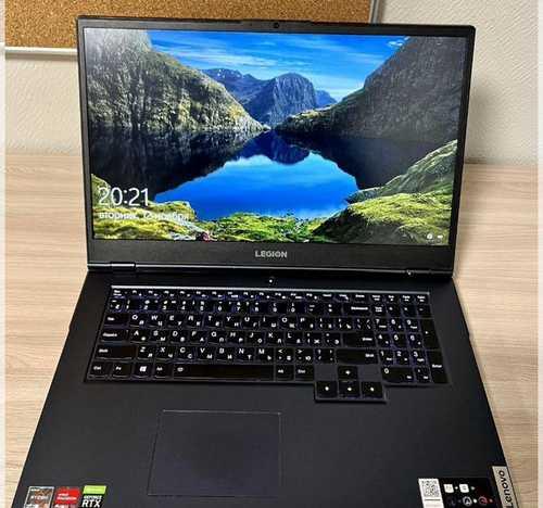 Игровой ноутбук Lenovo legion 5 17ach6