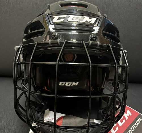 Хоккейный шлем CCM tacks 710 (M, L; черный)