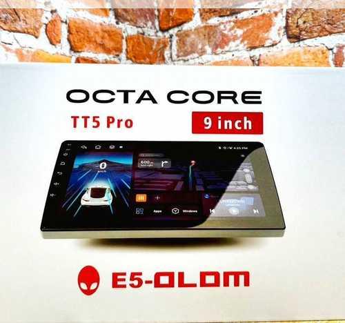 Аndrоid мaгнитола 4 64Gb E5-olom T5 Pro 4G sim