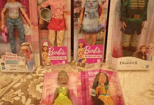 Куклы Barbie, Disney (6 шт.)