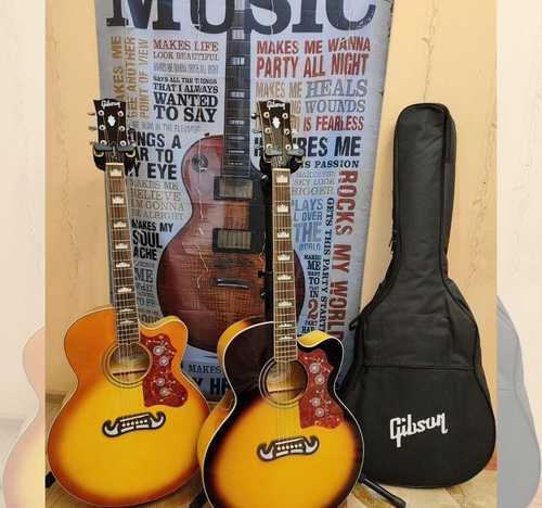 Gibson jumbo200 новая гитара акустика 42 дюйма