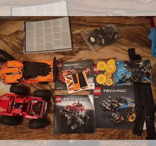 Lego technic 42005, 42093, 42095    (цена за всë)