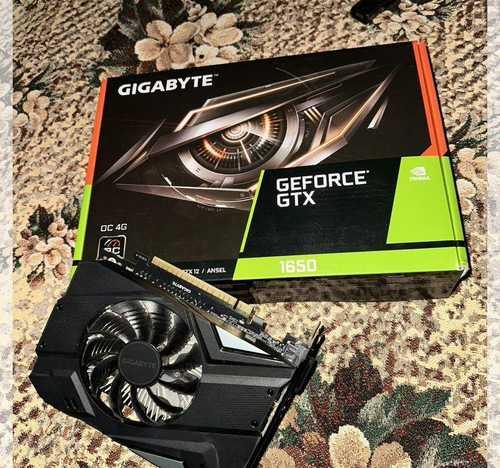 Видеокарта gtx 1650 4gb