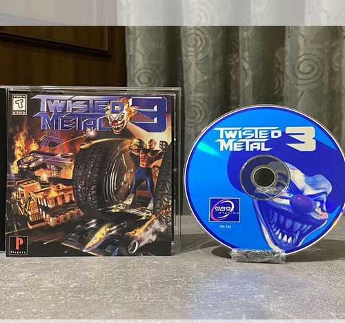 Twisted Metal 3 PS1 Players Английская версия