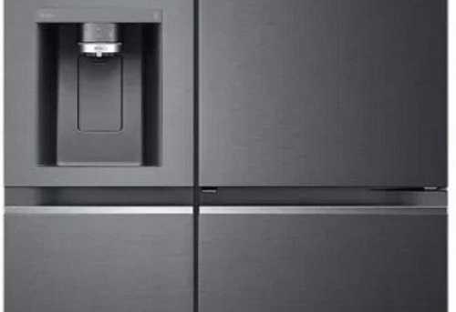 Холодильник LG gsjv90mcae, серебристый