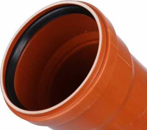 Отводы на канализационную трубу ф160мм оранжевая