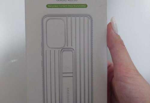 Чехол Samsung для Galaxy A53 прозрачный/белый