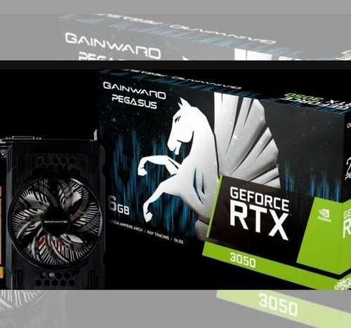 Новая видеокарта GeForce RTX 3050 Pegasus 6GB