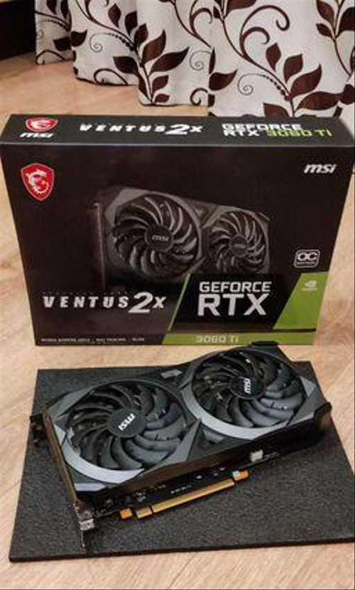 Nvidia MSI Ventus 2X OC RTX 3060 Ti 8 Gb (LHR)