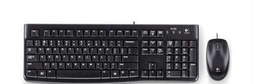 Комплект (клавиатура +мышь) Logitech MK120 проводн