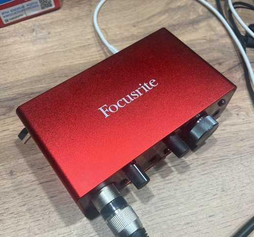 Звуковая карта focusrite scarlett solo 3rd gen