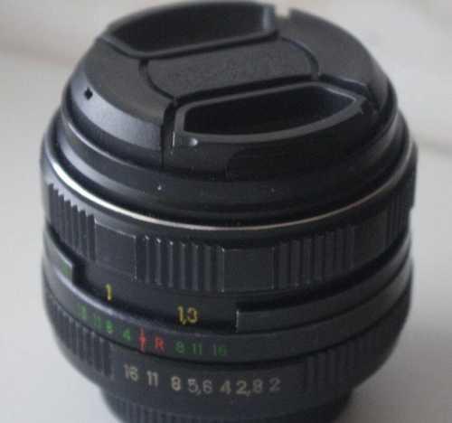 Объектив zenit M52x0.75 MC helios 44M-6 58mm 1:2