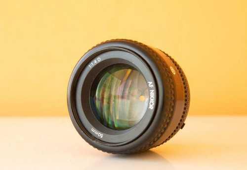 Обзор Nikon AF Nikkor 50mm 1:1.4D