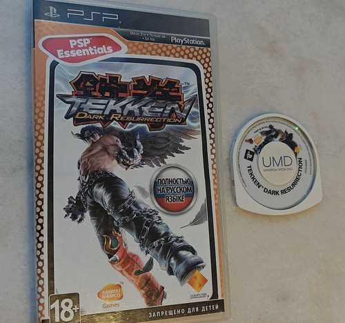 Игра для psp Tekken Dark Resurrection