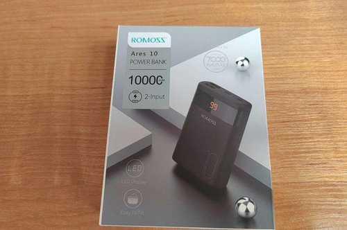 Внешний аккумулятор 10000mAh romoss