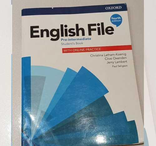 Учебник english file 4th edition pre-intermediate