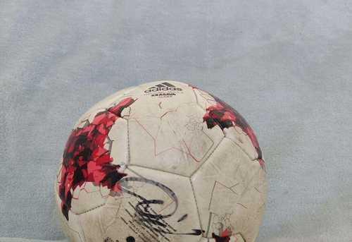 Футбольный мяч с Кубка Конфедерации с Автограф