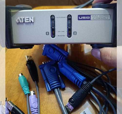 KVM переключатель aten CS82U