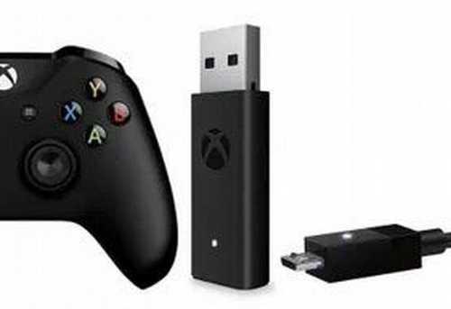 Геймпад Xbox One S X + адаптер + аккумулятор
