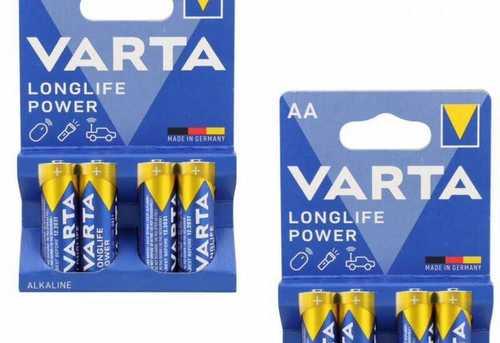 Набор из 8 батареек varta Longlife Power Alkaline