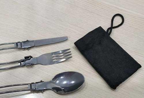 Походный столовый набор: Ложка, вилка, нож