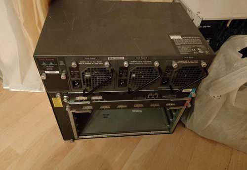 Модульный Коммутатор Cisco WS-4006 + Комплектация