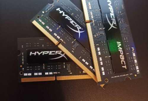 Оперативная память hyperx impact ddr3 4gb