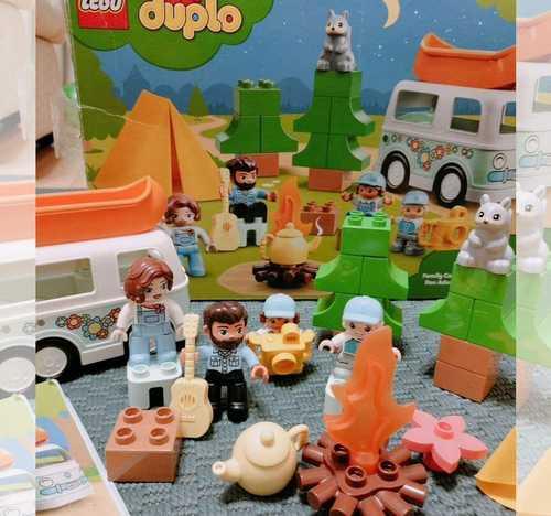 Lego duplo 10946 семейный кэмпинг