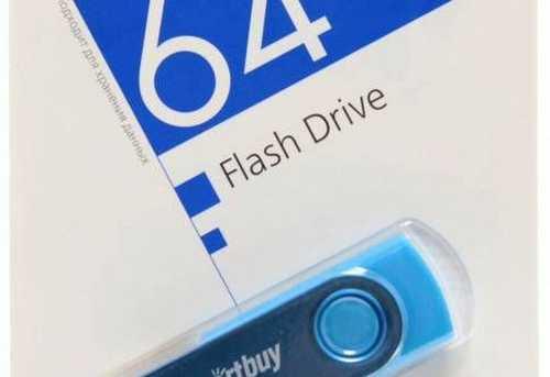 USB флешка Флешка 64 гб Smartbuy Twist Blue