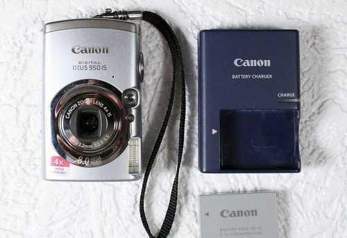 Неисправный фотоаппарат Canon ixus 950 IS
