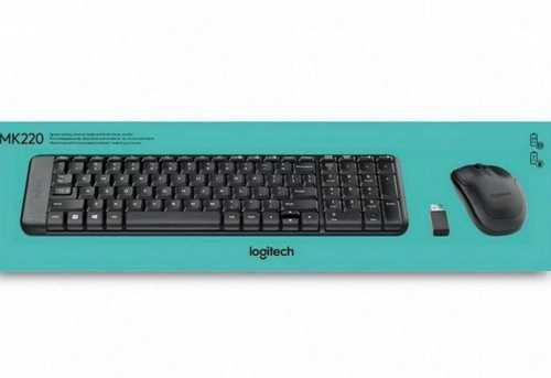 Беспр. Компл. клавиатура и мышь Logitech MK220 анг