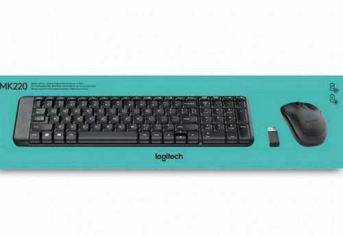 Беспр. Компл. клавиатура и мышь Logitech MK220 анг