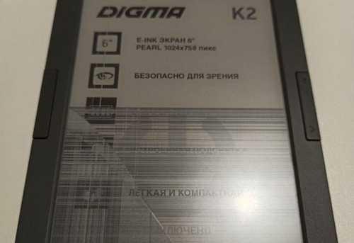 Электронная книга Digma k2