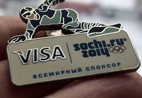 Продам значок Олимпиада Сочи - 2014